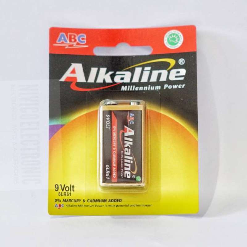 Jual Baterai ABC alkaline kotak 9v di Seller Nivico Electronic Mart Sby ...