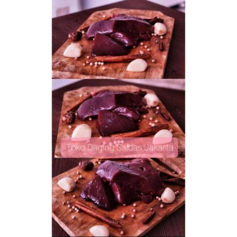 Jual Hati Sapi / Beef Liver 1kg Di Seller Toko Daging Saldas Jakarta ...