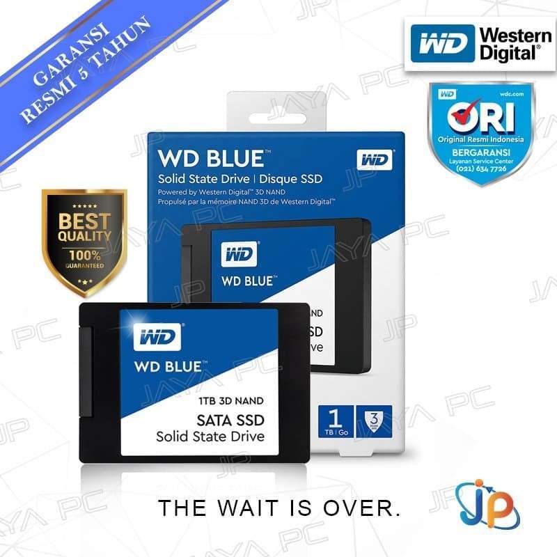 Promo Wd Blue Ssd 3d Nand 1tb Sata 3 - Wdc Blue 3d 1 Tb 2.5 Diskon 29% ...