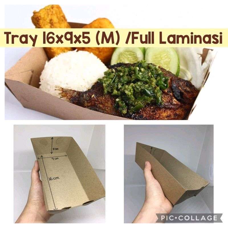 Jual Paper tray 16x9x5cm - Laminasi TR 04 PE di Seller Omah_Kertas ...