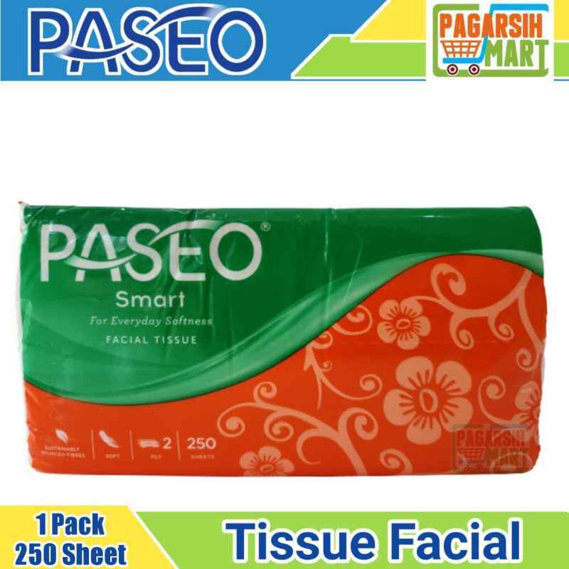 Jual Paseo Smart Facial Tissue Soft Pack [250 Sheets/ 2 Ply] di Seller ...