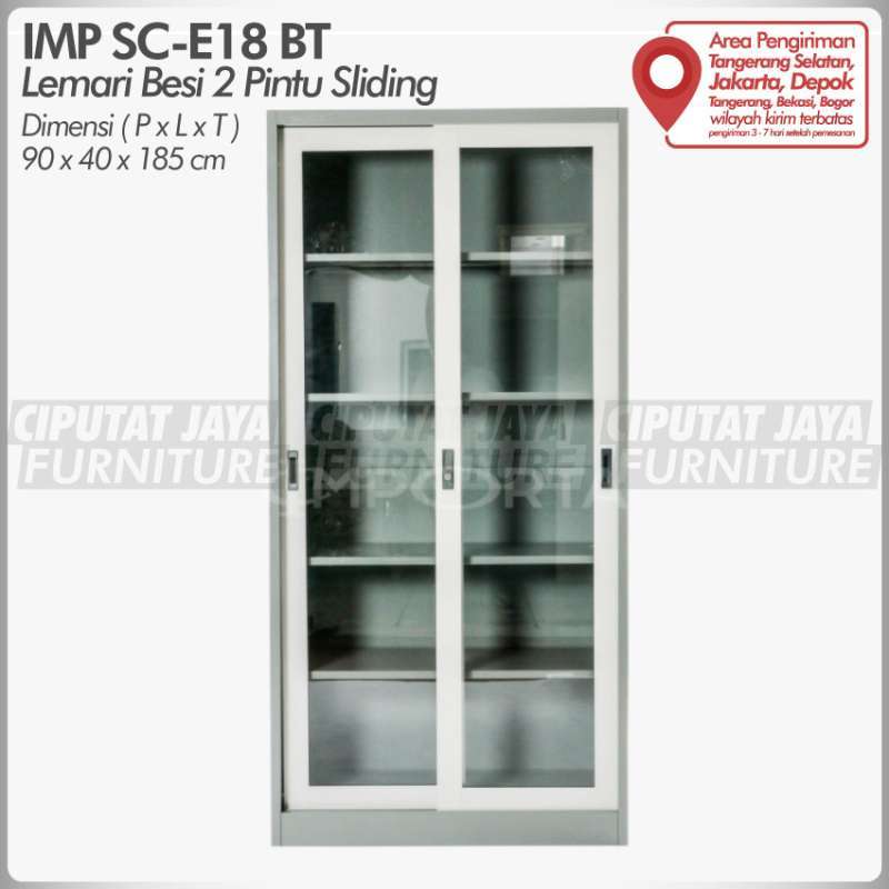 Jual Lemari Arsip Besi Importa IMP SC-E18 BT filling cabinet pintu ...