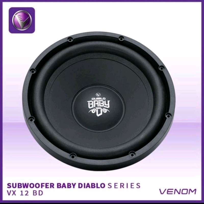 Promo Subwoofer Pasif 12inchi Venom Baby Diablo VX12BD Diskon 5% di ...