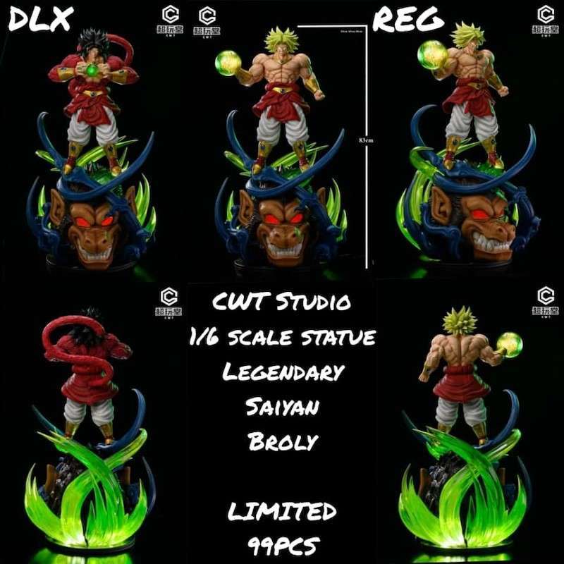 Jual Cwt Studio 1/6 Scale Statue Legendary Saiyan Broly Resin-pre Order ...