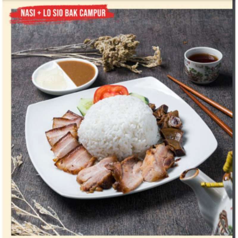 Jual Nasi Dan Lo Sio Bak Campur Di Seller Siomay Favourite Semarang