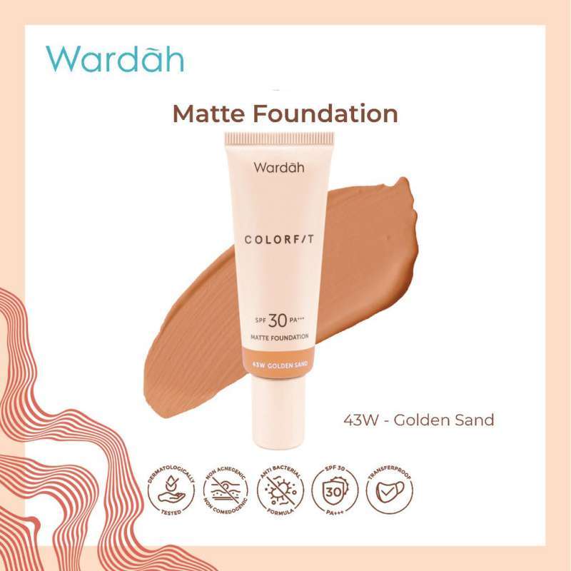 Jual Wardah Colorfit Matte Foundation - Foundation Spf 30 Dengan Oil ...