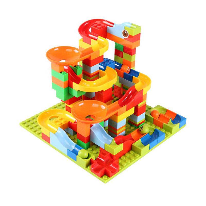 Promo FS Serba10 - Best Marmer Labirin Track Ball ABS Blocks & Stacking ...