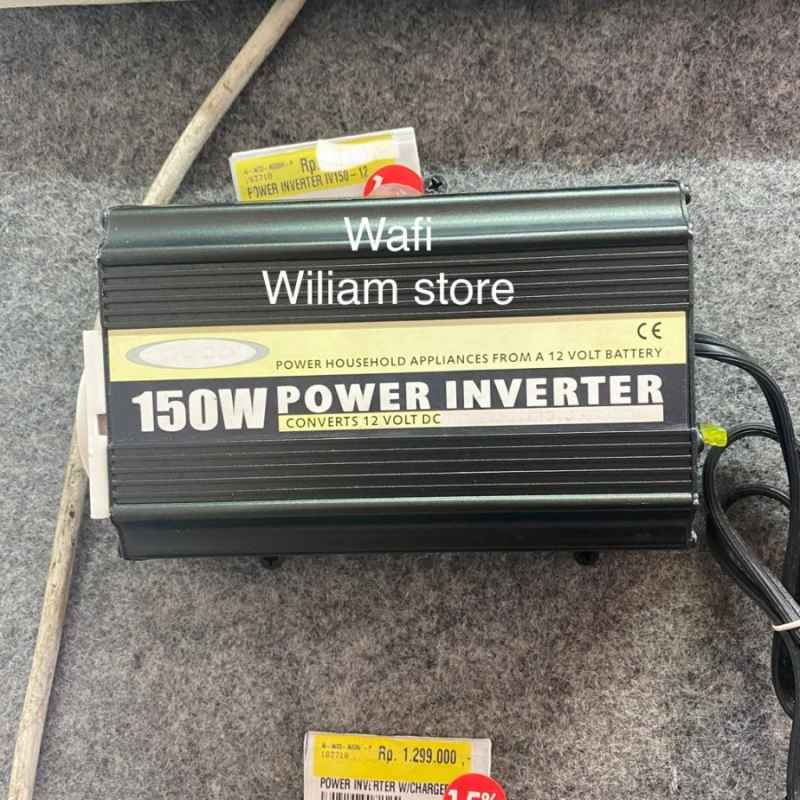 Promo Krisbow Paco Power Inverter DC To AC 150W Dengan Charger Diskon ...