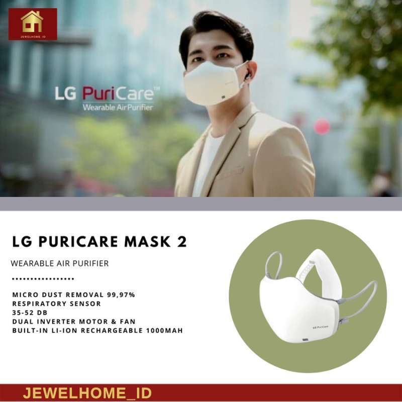 Jual LG Puricare Wearable Purifier Mask GEN 2 di Seller jewelhome_id ...