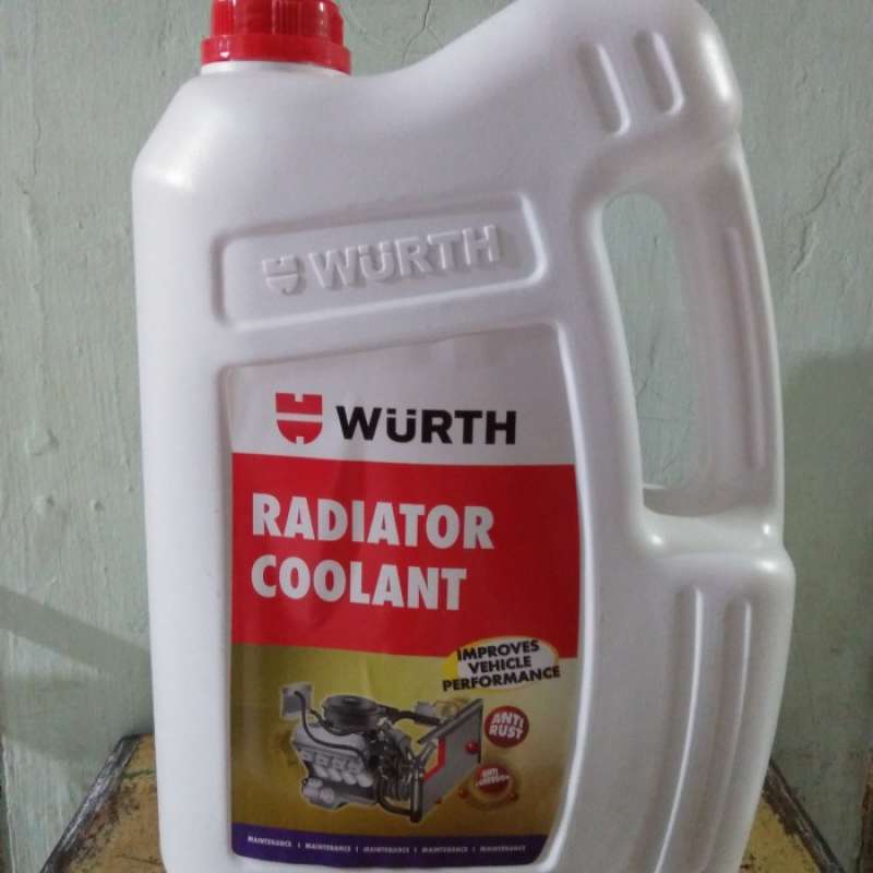 Promo Wurth Radiator Coolant 5 Liter Red - Pendingin Radiator Diskon 9% ...
