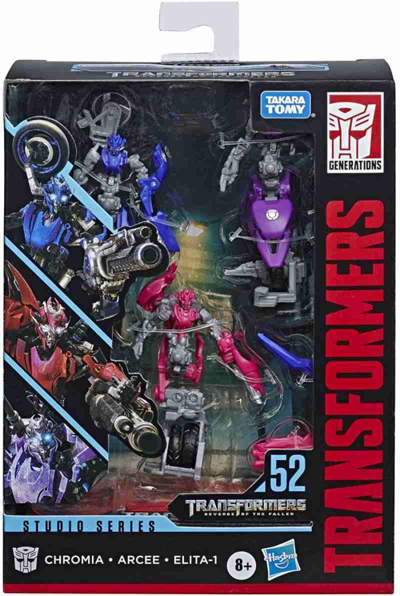 Jual TRANSFORMERS STUDIO SERIES 52 CHROMIA, ARCEE & ELITA-1 di Seller ...