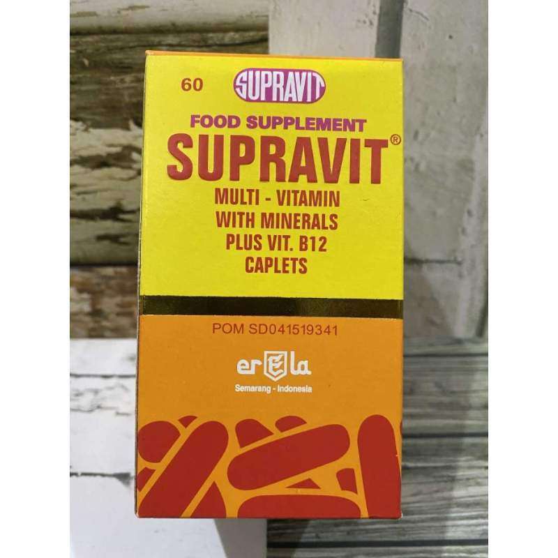 Jual Supravit Multivitamin 60 Kaplet Di Seller Saluak Ati - Cipayung, Kota Depok | Blibli