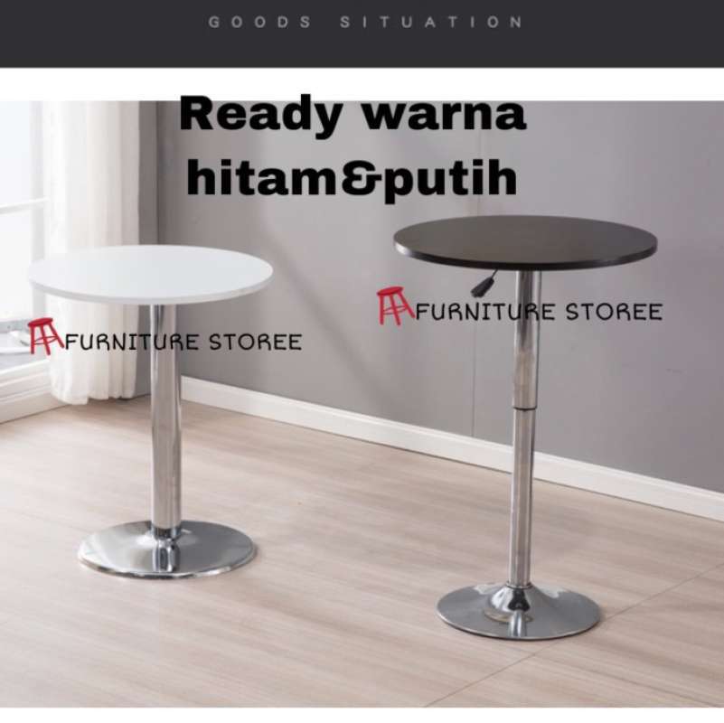 Jual PROMO meja bar meja cafe meja barstool meja hidrolik minibar ...