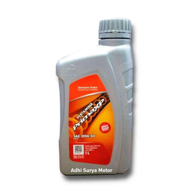 Promo Oli Prima Xp 20w50 1lt Pertamina Oil Diskon 5% Di Seller Genesis ...