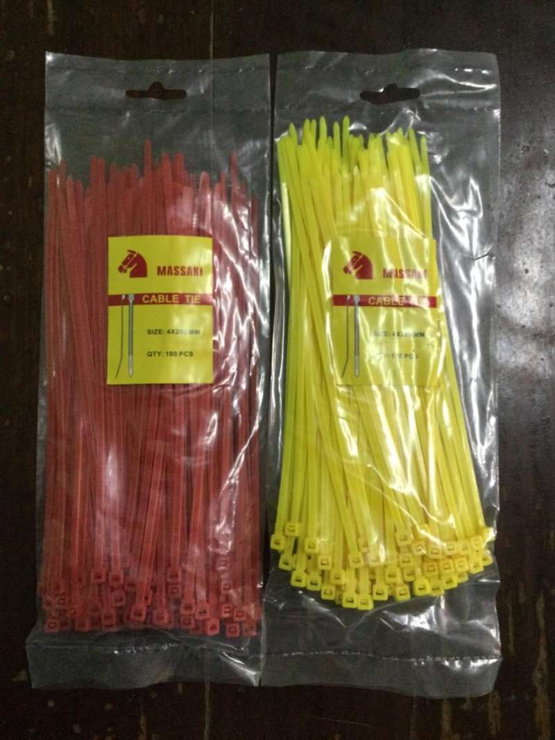Jual Kabel Tie / Cable Tie / Pengikat Kabel Merek Massaki di Seller ...