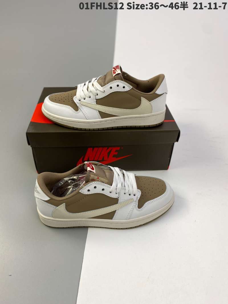 Jual Original Travis Scott x fragment x NIKE AIR JORDAN 1 low military ...