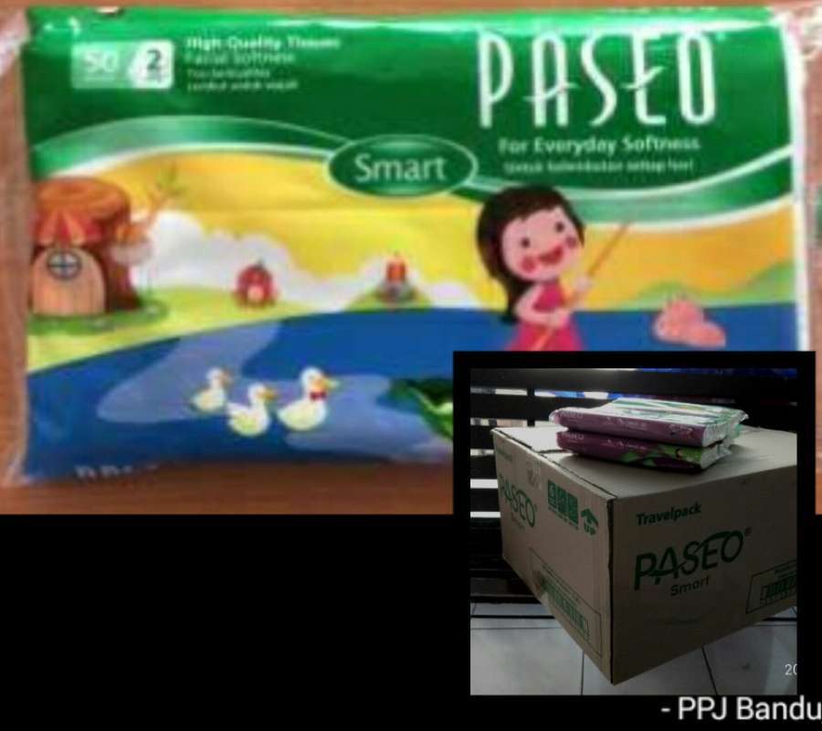 Jual Tissue Paseo Tissue Travel Pack (isi 50 Sheet) / Tisu Paseo ...
