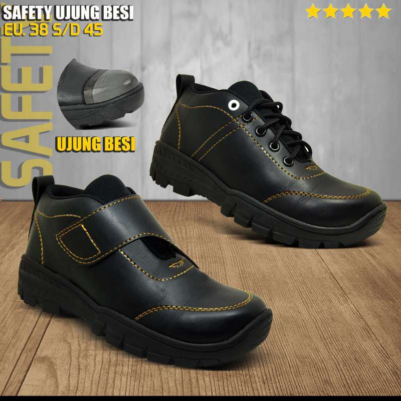 Promo Sepatu Safety Pendek / Sepatu Safety Murah / Sepatu Safety Ujung ...