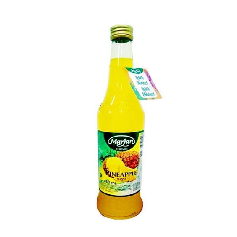 Jual MARJAN SYRUP SQUASH NANAS 450 ML di Seller Hypermart Duri Mandau ...