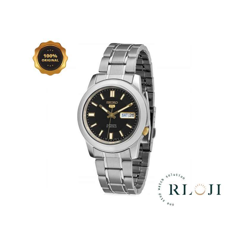 Jual SEIKO 5 Seiko5 SNKK17 SNKK17K1 Jam Tangan Automatic Stainless ...