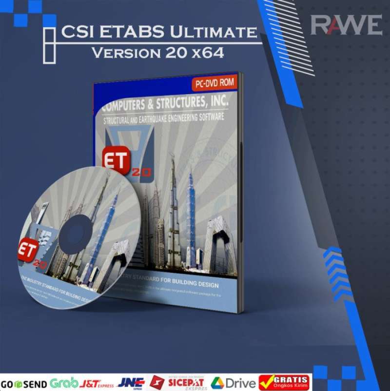 Jual CSI ETABS Ultimate 20 x64 di Seller echoNOMIC-PC - Lebak Siliwangi ...