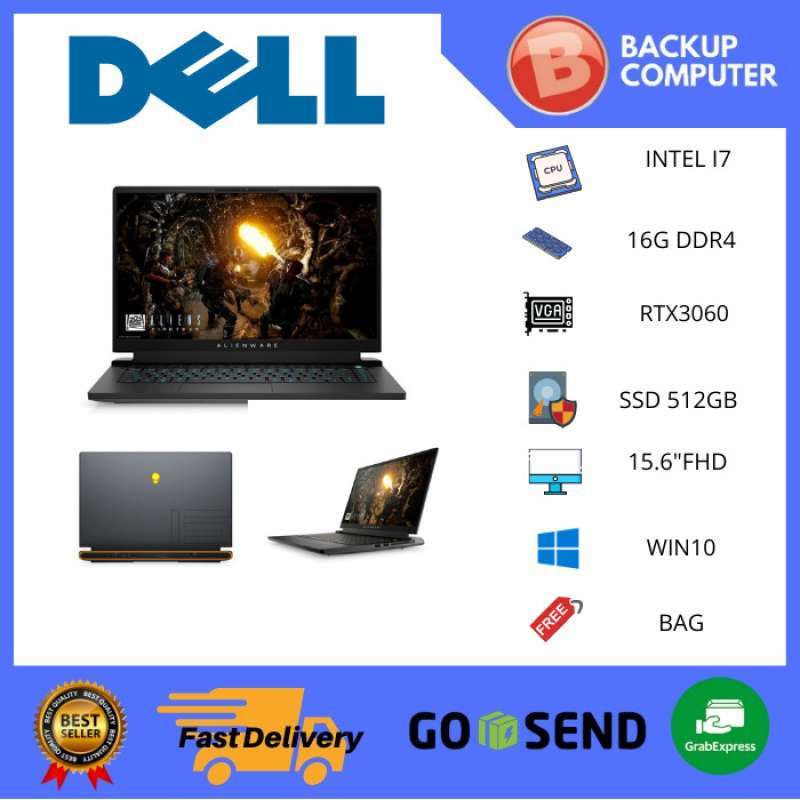 Jual DELL ALIENWARE M15 R6 I7 11800H 16GB 512SSD RTX3060 6GB WIN 10 ...