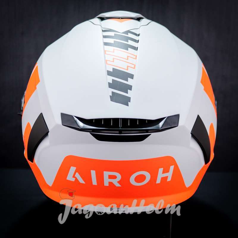 Jual Airoh Helm Spark Shogun | Orange Matt| Double Visor Di Seller ...
