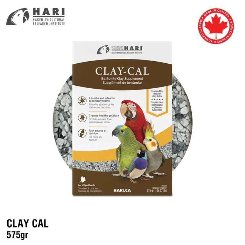 Jual Hagen Clay Cal Supplement Mineral Calcium suplemen Pencernaan ...