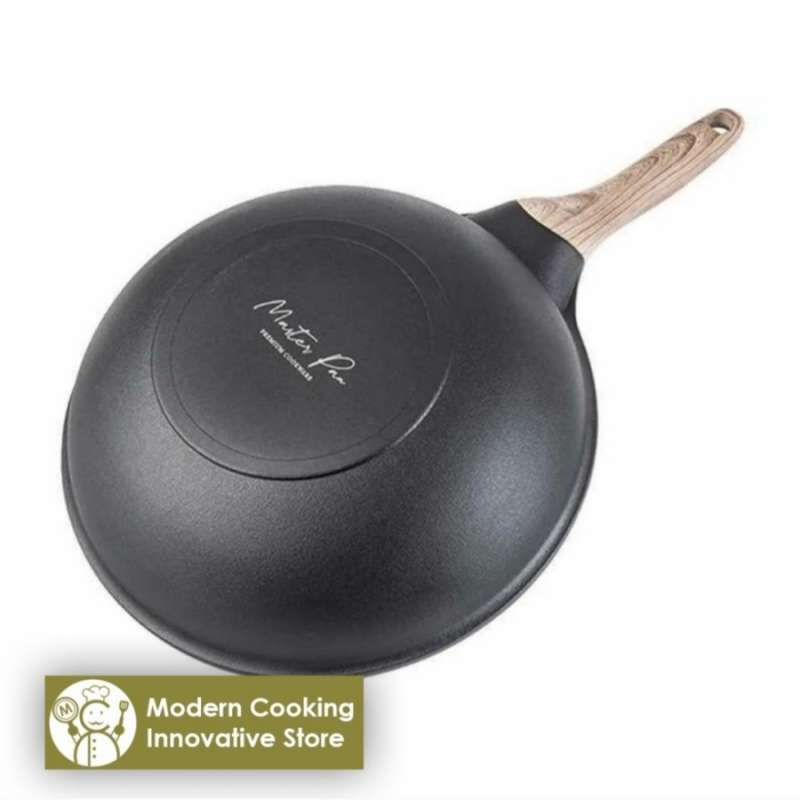 Promo Master Pan Premium Cookware Asian Wok Pan With Lid 30 Cm Diskon 2 ...