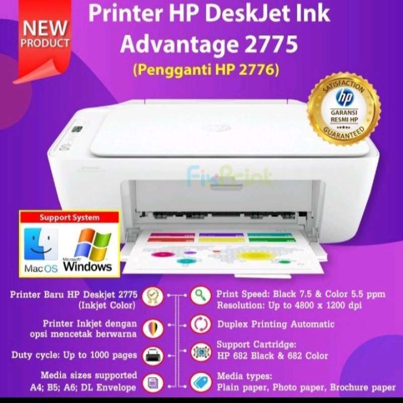 Promo Printer Scanner Fotocopy All In One HP PRINT SCAN COPY WIFI ...