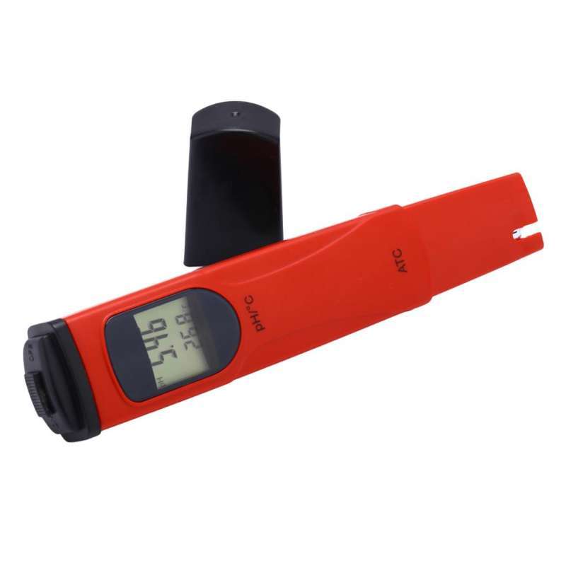 Jual Plastic Digital Pocket Size 2-in-1 ATC Function PH And Temperature ...