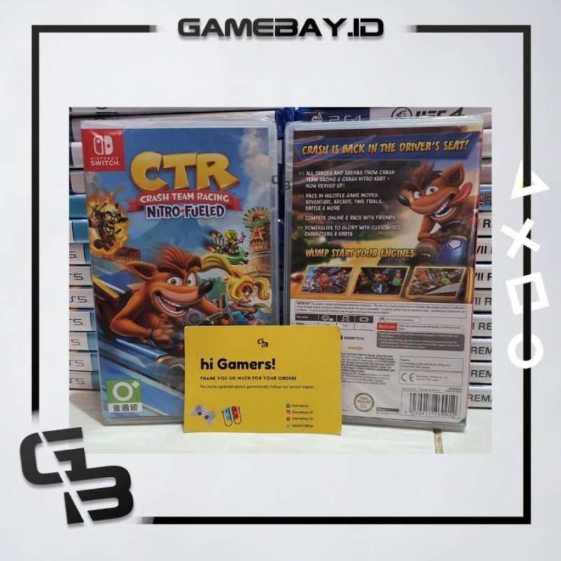 Jual CTR Crash Team Racing Nintendo Switch - EUR di Seller Gamebay ...