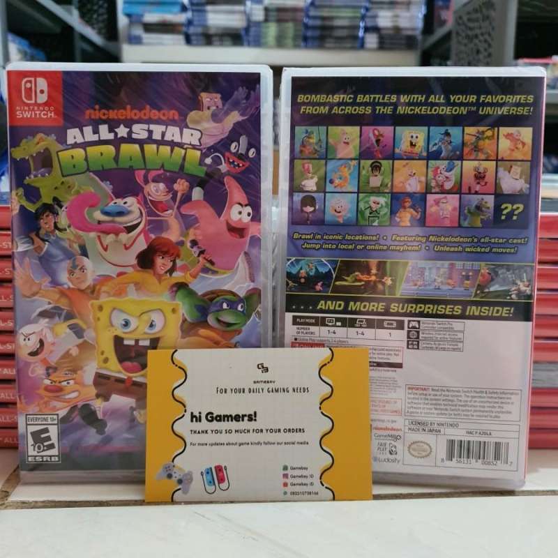 Jual Nickelodeon All-Star / All Star Brawl Nintendo Switch di Seller ...