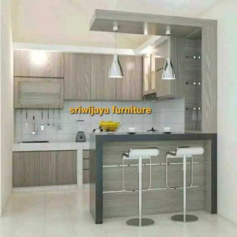 Jual Kitchen Set Hpl Kayu Sengon Di Seller Sriwijaya Furniture ...