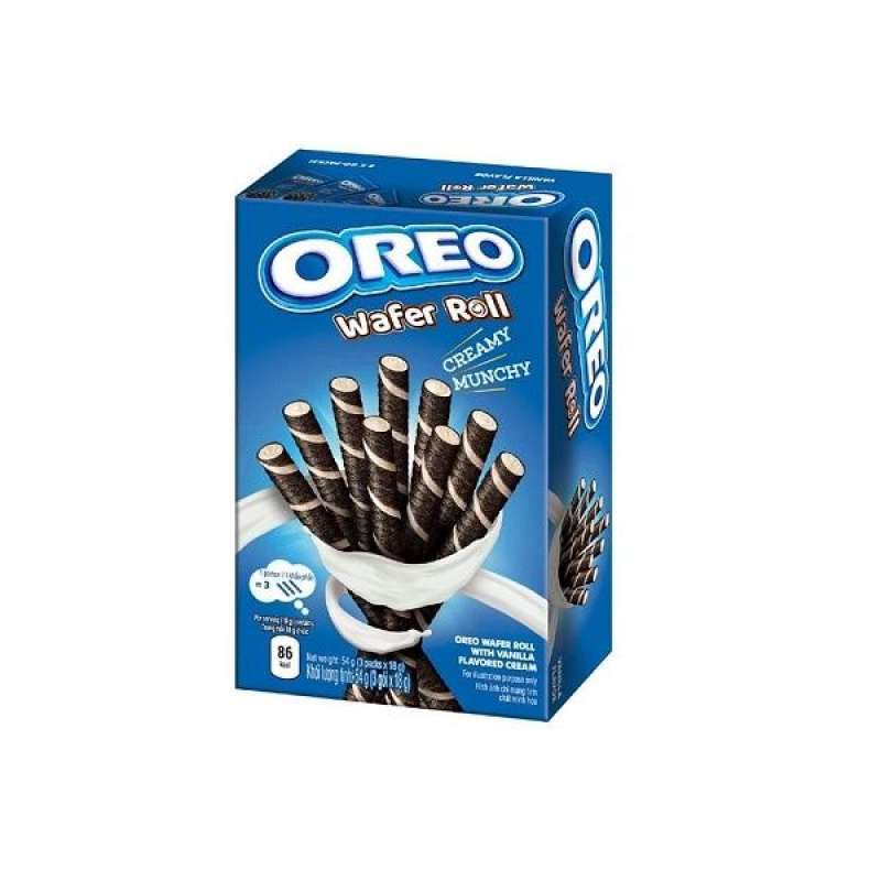 Jual Oreo Wafer Roll Vanilla Cream 54Gr di Seller K3MART - Silalas ...