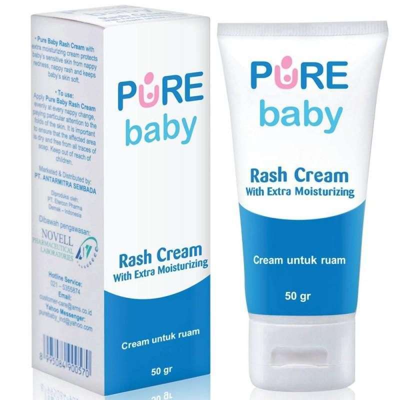 Jual Pure bb Rash Cream 50gr di Seller Lolipopbabykid - Sendangmulyo ...