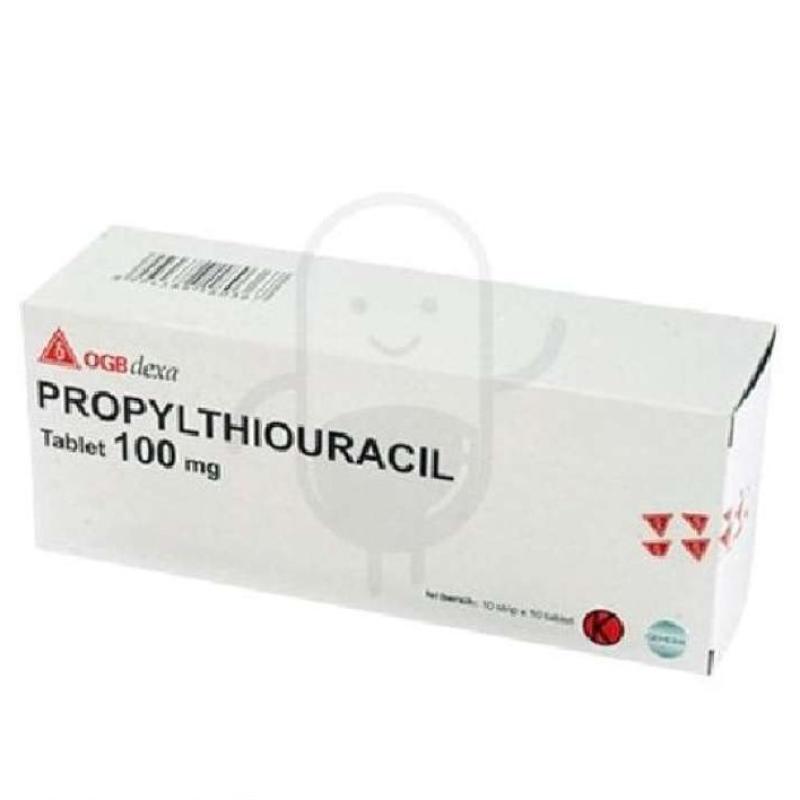 Jual PROPYLTHIOURACIL OGB DEXA MEDICA 100 MG BOX 100 TABLET di Seller ...