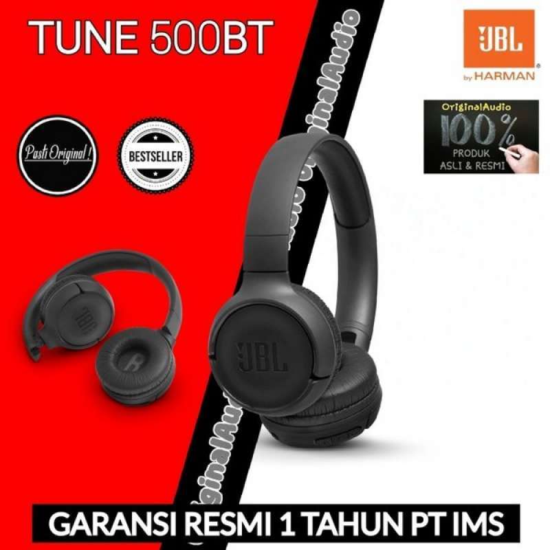 Jual Jbl T500Bt /T 500 Bt / T500 Bt / Tune 500Bt Pengganti T450Bt ...