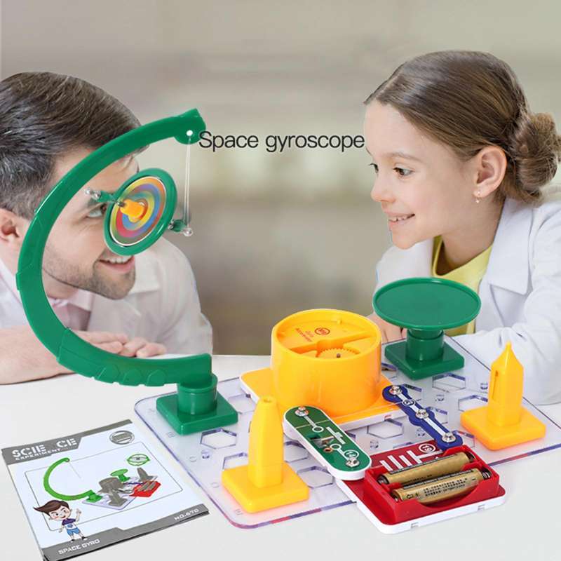 Jual Physics Experiment Space Gyroscope Top Classroom Science Learning ...