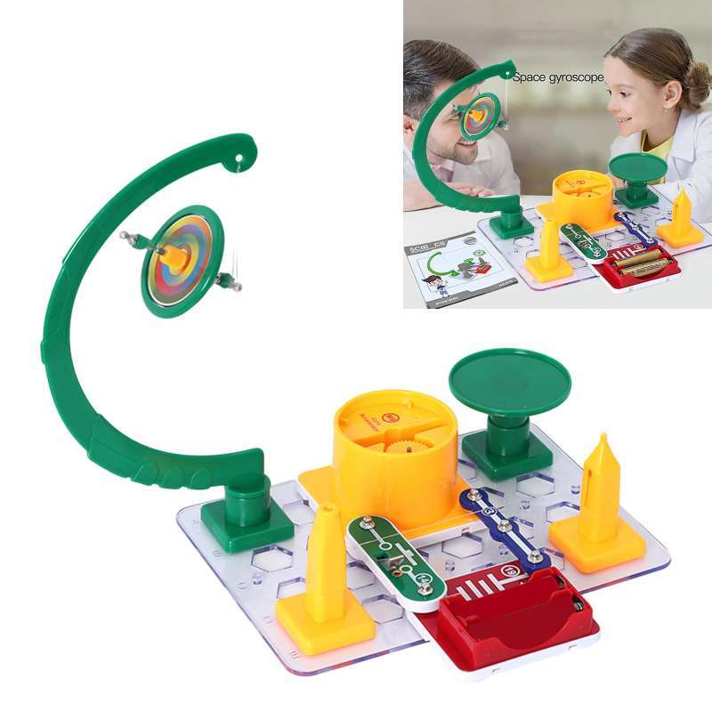 Jual Physics Experiment Space Gyroscope Top Classroom Science Learning ...