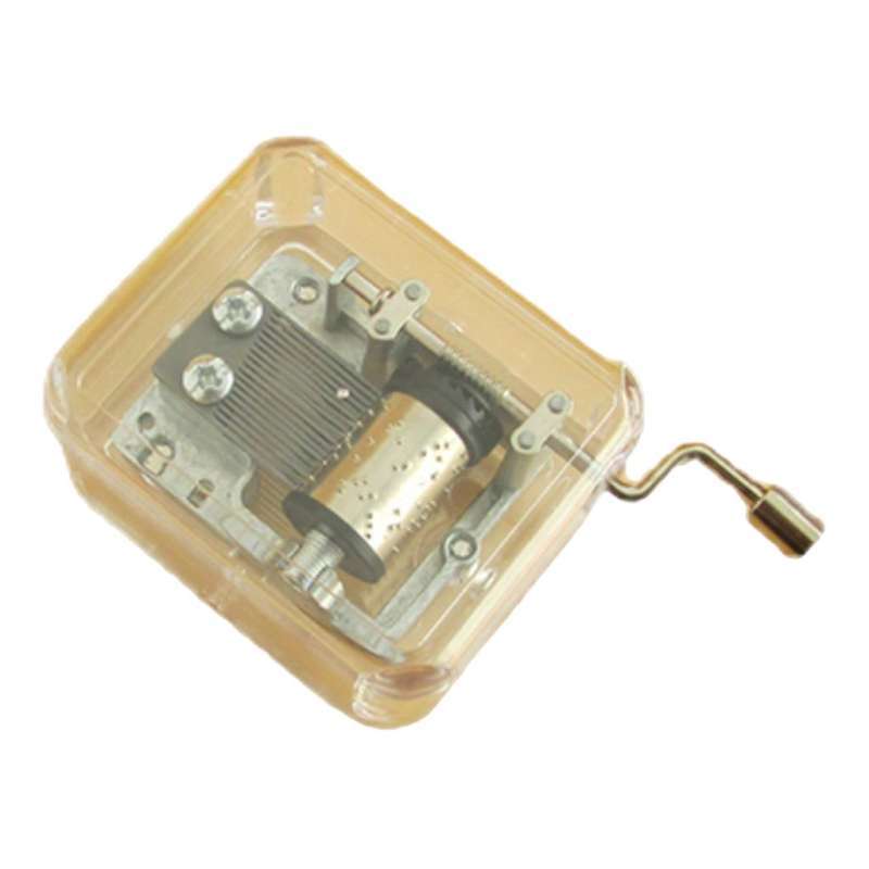 Jual Hand Crank Music Box Motor Skills Teaching Montessori Child Music ...