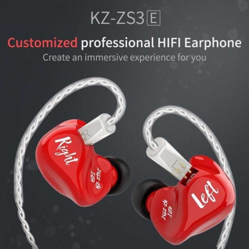 Jual Knowledge Zenith Kz-Zs3E Costumized Hifi Earphone di Seller ...