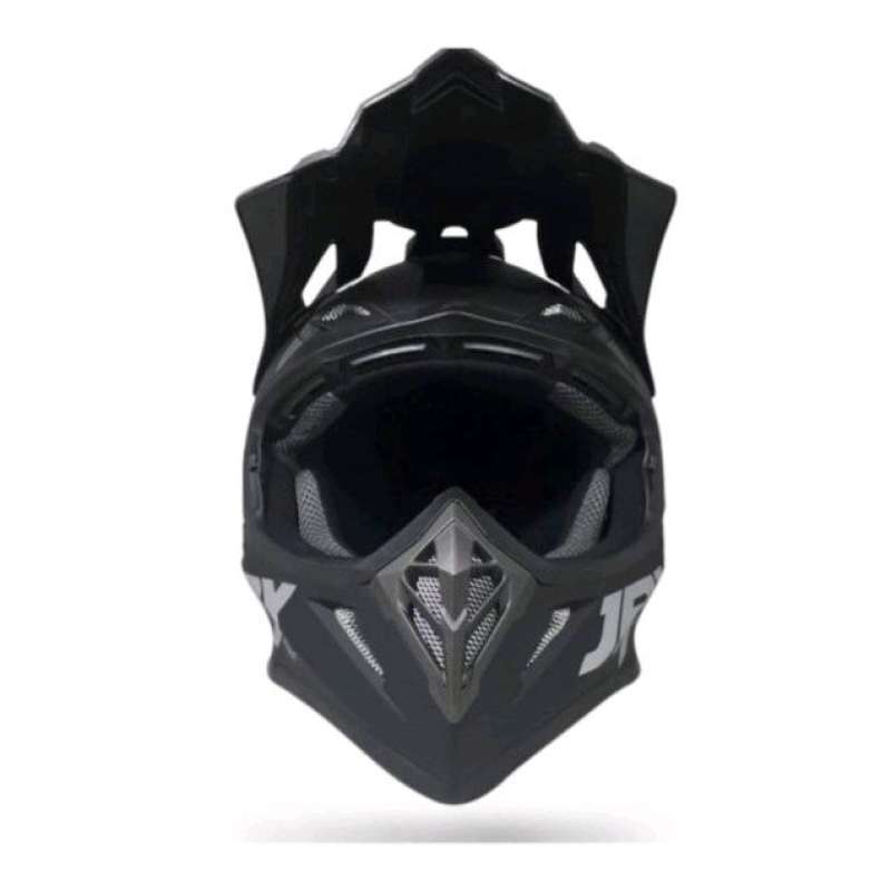 Promo Promo Helm JPX Cross Fox 1 Hitam Glossy helm full face termurah ...