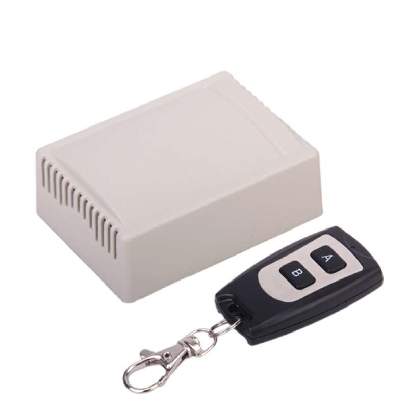 Jual 2ch Channel 433mhz Rf Wireless Remote Control Transmitter Receiver ...