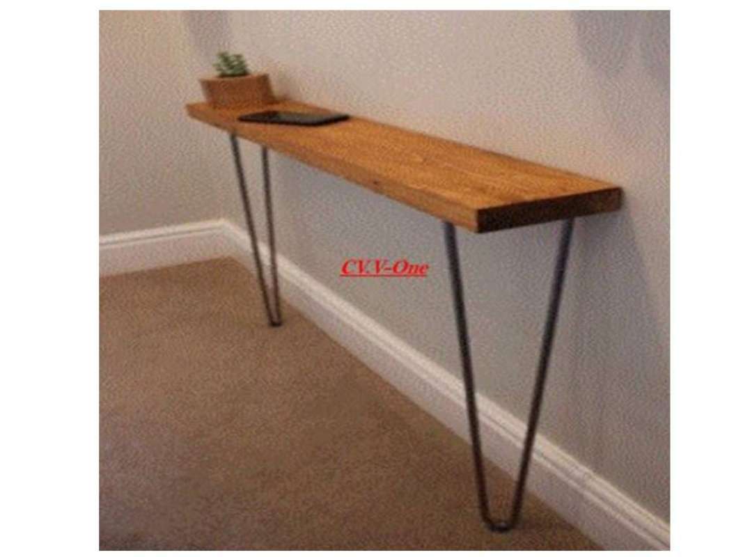 Promo Meja Console Ukuran 120x10 Tinggi 100 Cm Diskon 10% di Seller Rak ...