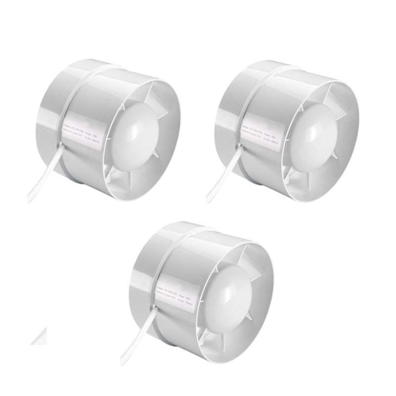 Promo Inline Duct Booster Exhaust Fan - (4) | Intake Out-Take ...