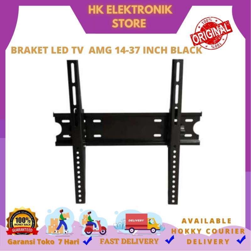 Promo BRACKET LED TV AMG 14-37 INCH Safety Locking Screw | Adjustable Mounting Frame [PROMO ...