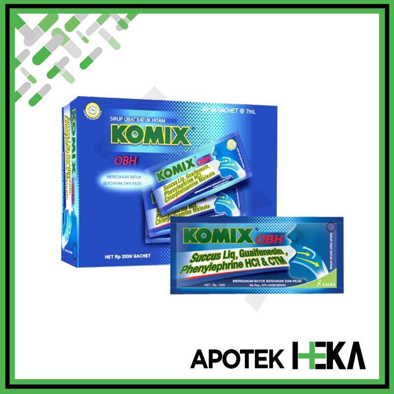 Jual Komix Obh Pe Sachet Box Isi 30 Sachet - Obat Batuk Flu Di Seller ...