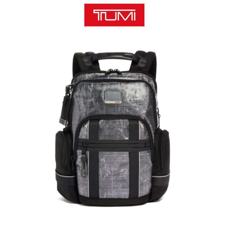 Jual T U M I Alpha Bravo Nathan Backpack - Black/White di Seller NS ...