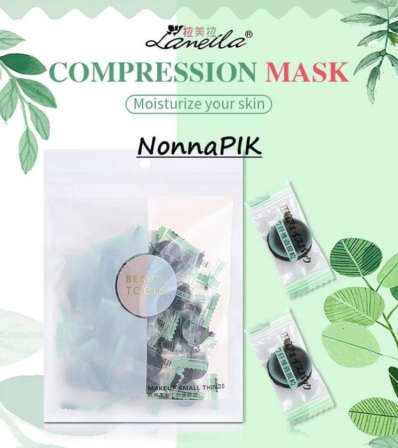 Jual Masker Muka / Masker Wajah / Compressed Mask / Diy Facial Mask ...